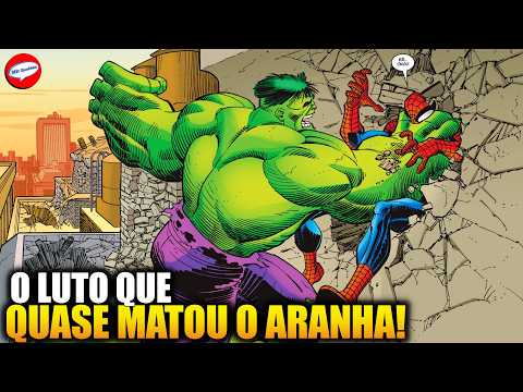 O Dia em que o HOMEM-ARANHA descontou sua dor no HULK!