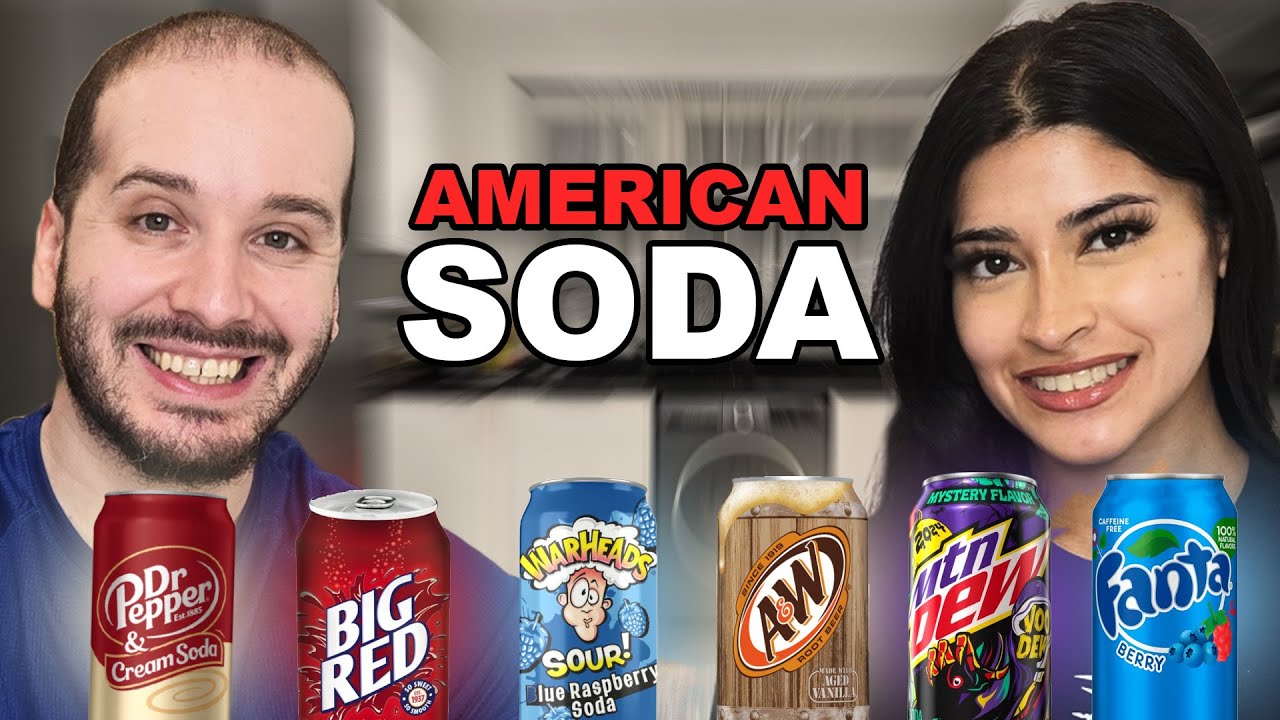 Brits Try American Soda For The First Time! - YouTube