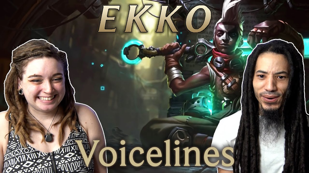 Arcane fans react to Ekko Voicelines | League Of Legends - YouTube