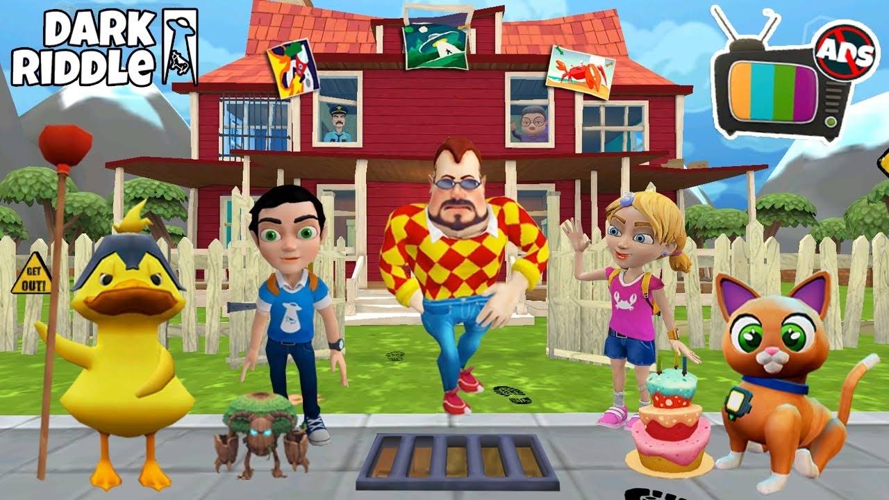 Dark Riddle 24.5.0 | Full Game gameplay 100% _ Chapter 1-2-3-4 ...