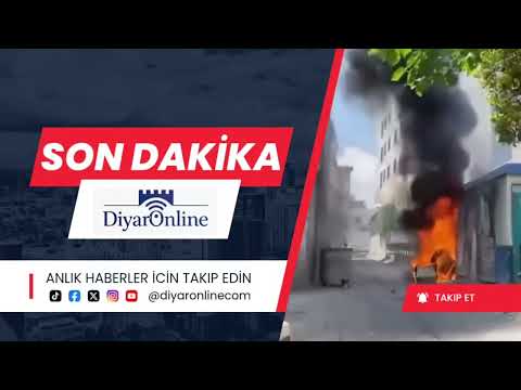 Diyarbakır Bağlar'da Trafo Yangını Korkuttu!