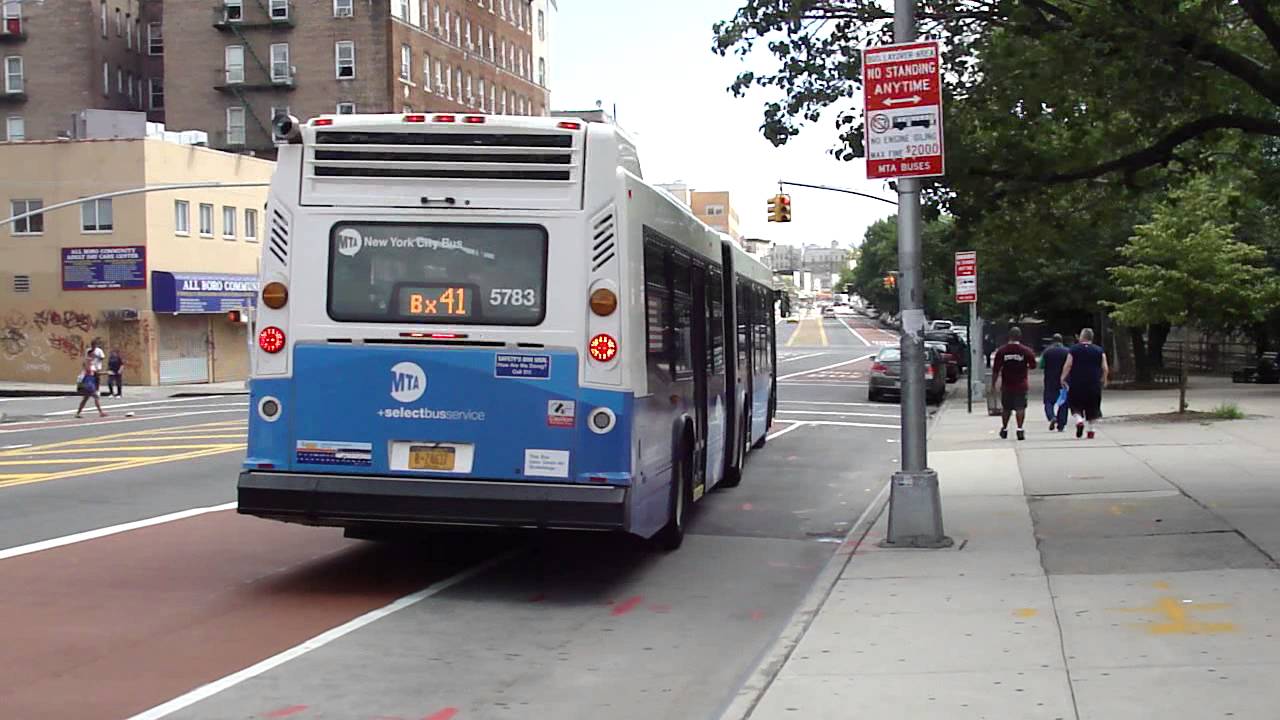 MTA New York City Bus: NovaBus LFSA #5783 Bx41 +SBS+ @ Webster Avenue ...