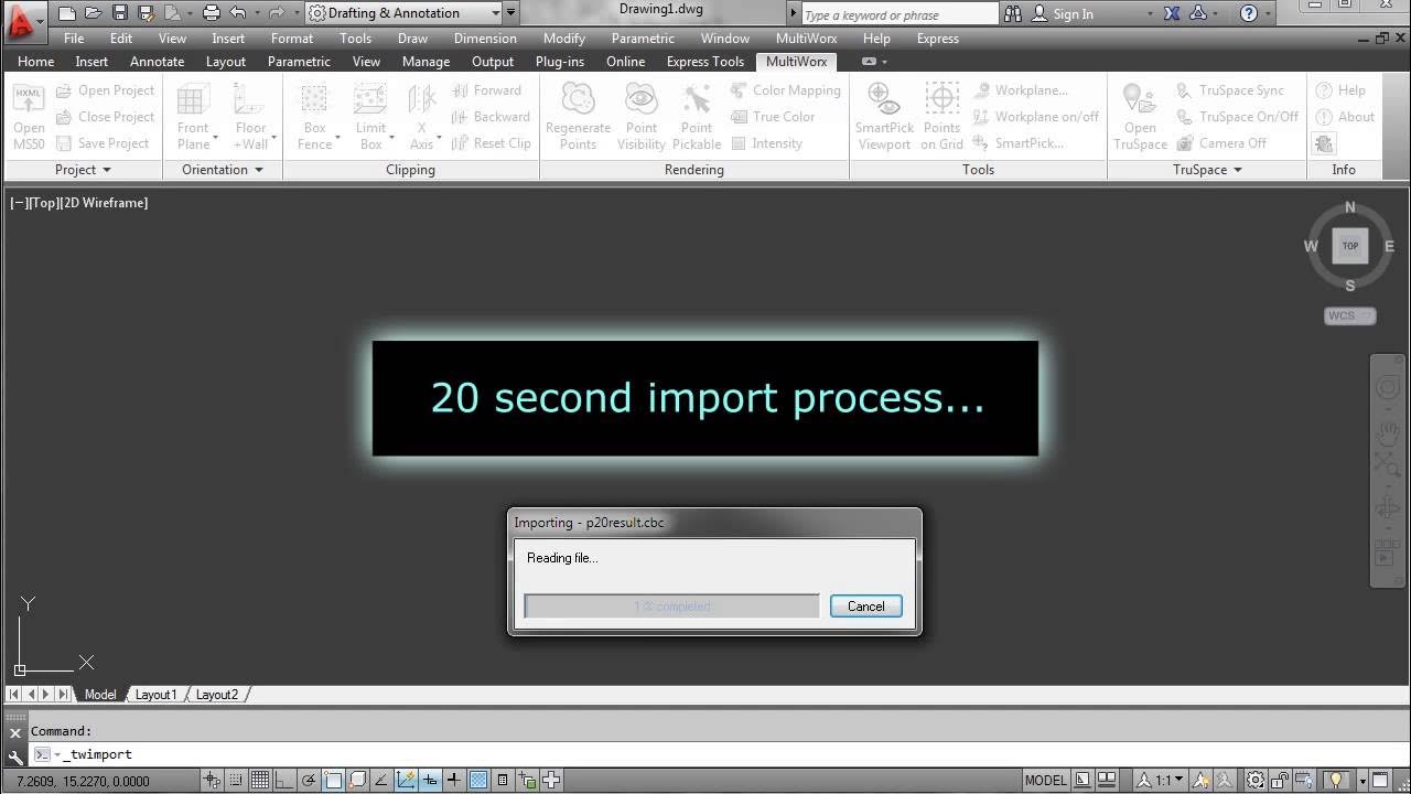 Modeling to Field Layout Workflow: Project Management (Leica MultiWorx for AutoCAD & Civil 3D ...