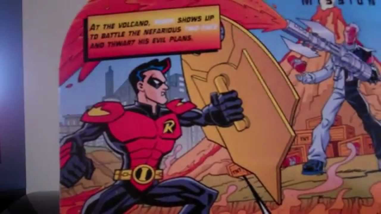 Batman Power Attack Strike Shield Robin Figure Review 2012 Part 1/2 ...