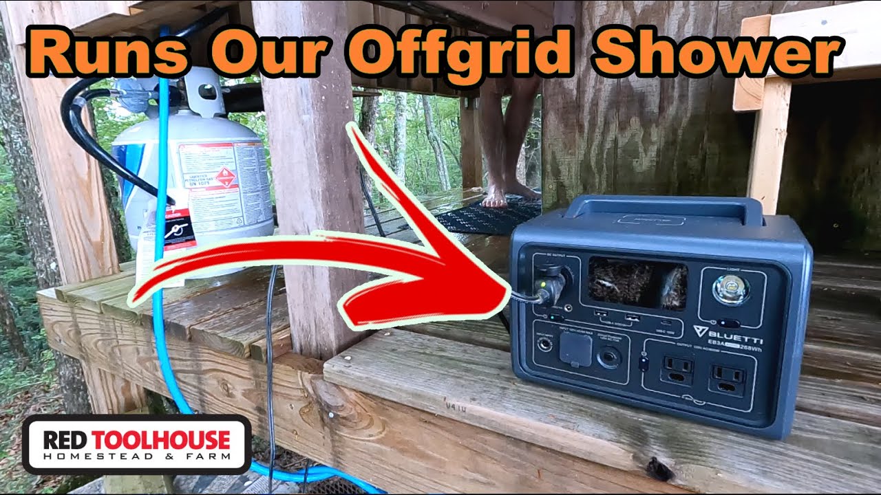 Bluetti EB3A Powers Our Off-grid Camp Needs - YouTube