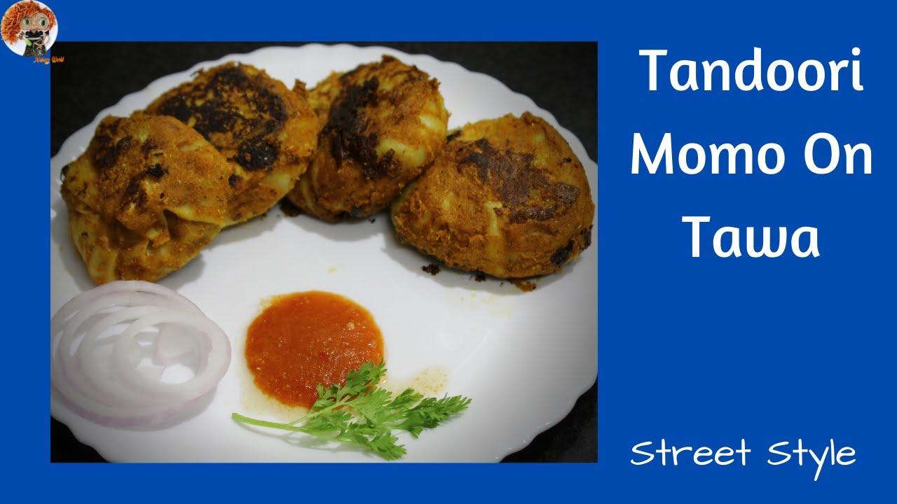 Tandoori Momo on Tawa | Tandoori Momo Recipe | Tandoori Momos in Pan ...