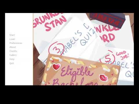 Swooning Over Stans: A Grunkle Dating Sim perfect walkthrough: Stan's ...