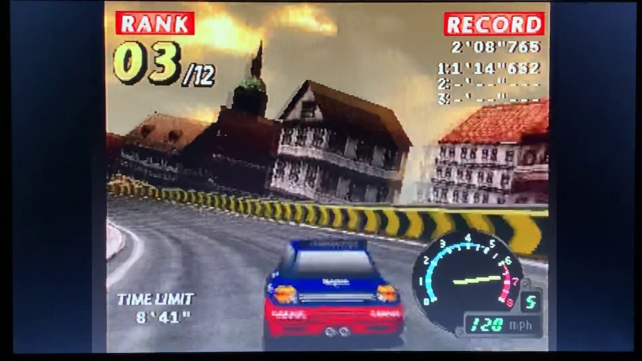 Rage Racer (PS1) - Colere GP Part 3/4: Lakeside Gate (Age Abeille ...