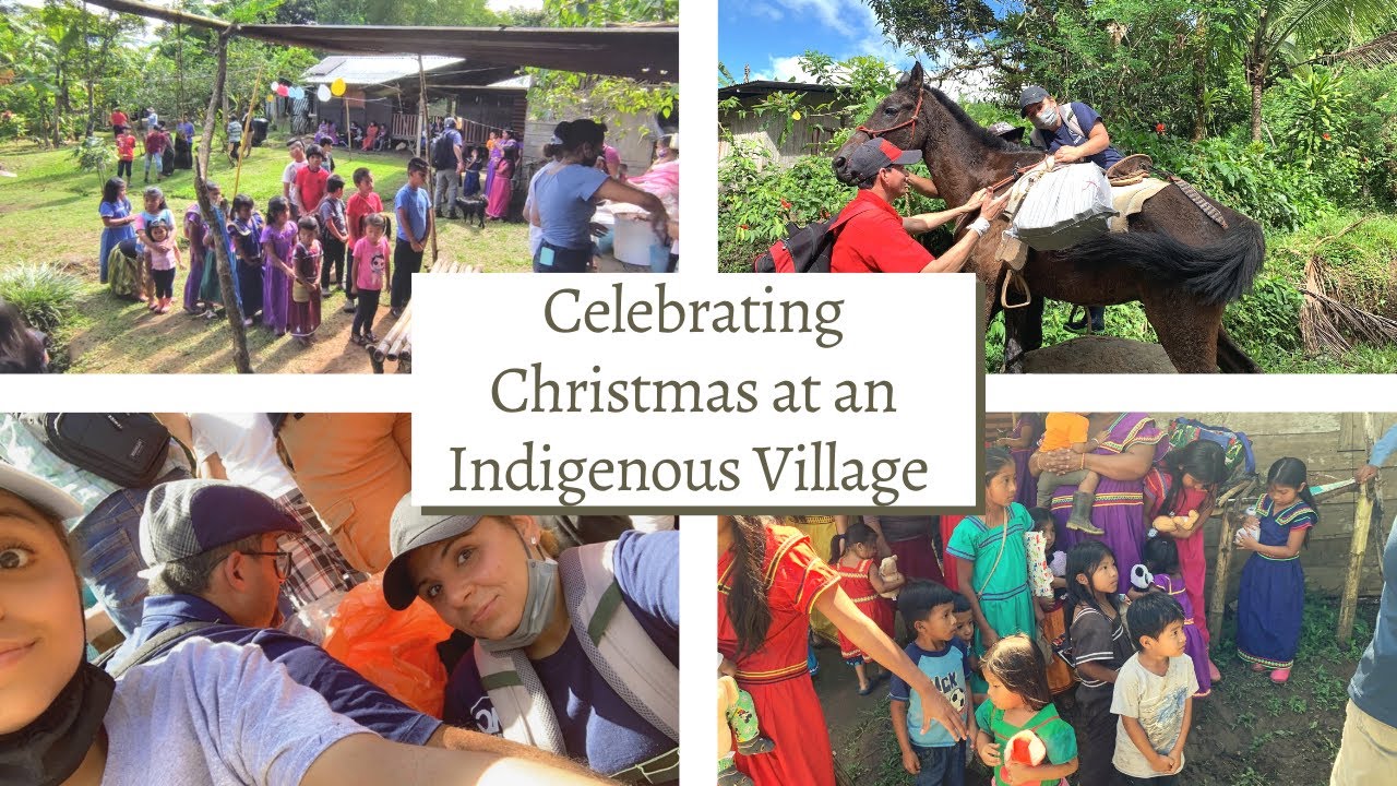 Celebrating Christmas at an Indigenous Village - YouTube