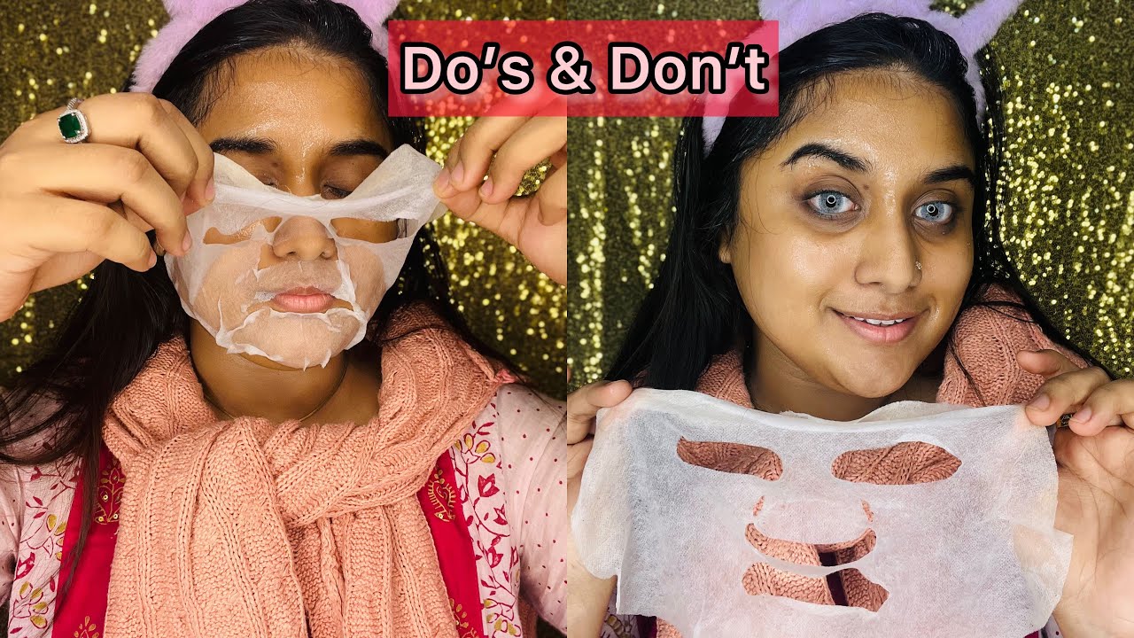 How to use sheet mask ? (bangla) || #skincare #sheetmask #bioaqua - YouTube