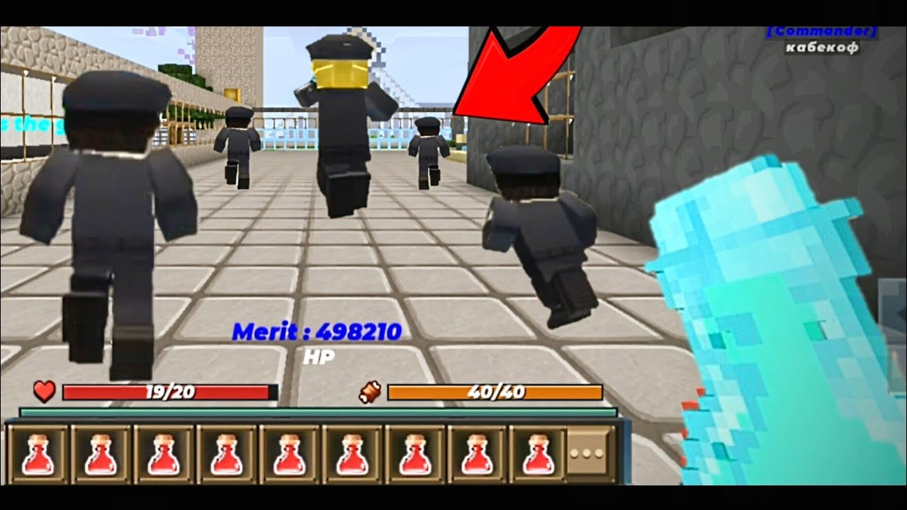 Playing With POISON POTION in Jail Break! Blockman Go (Funny Moments ...