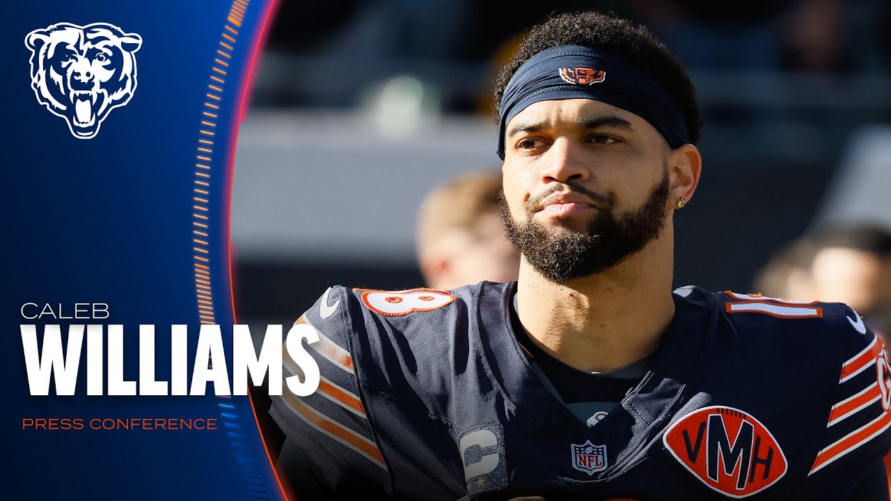 Caleb Williams on belief across all three phases | Press Conference ...