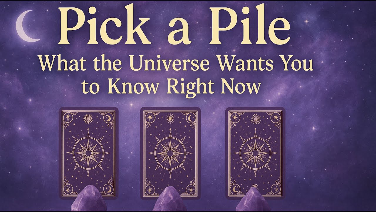🔮 Pick a Card – What the Universe Wants You to Know Right Now - YouTube