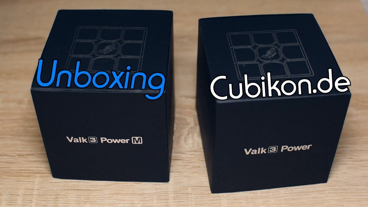 The Valk 3 Power + M Unboxing | cubikon.de | German | BoaToX - YouTube