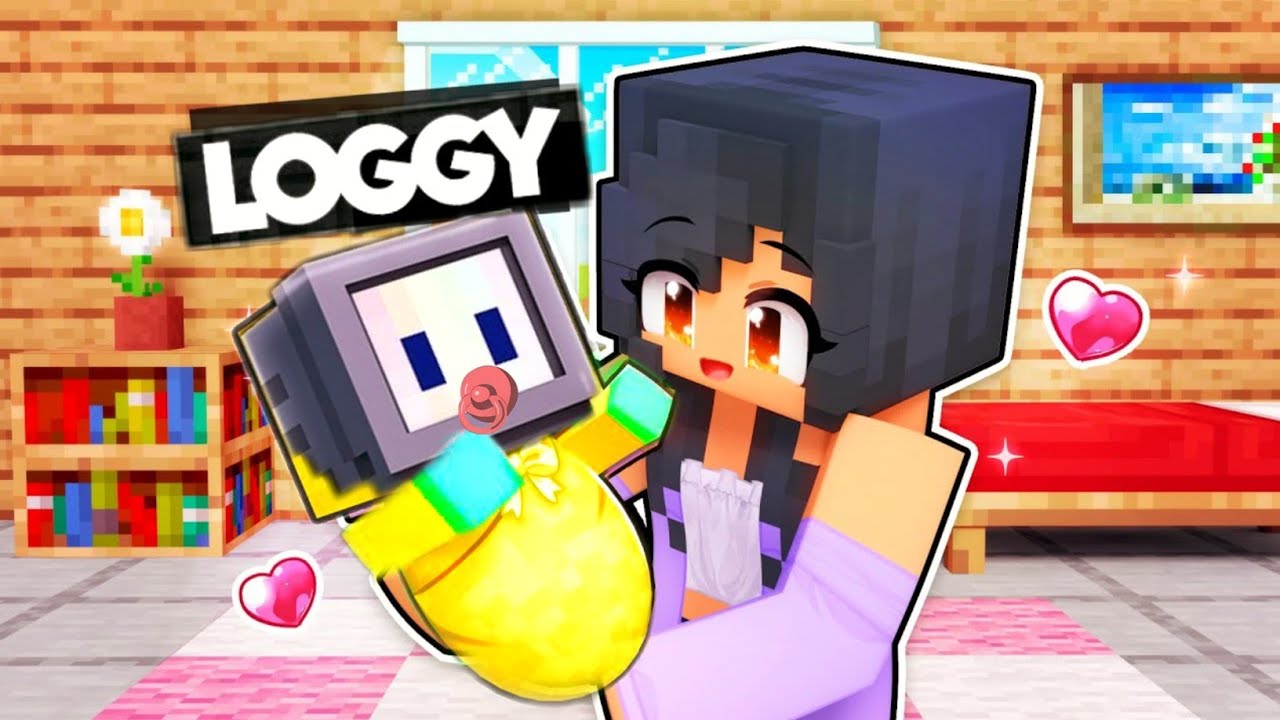 🥰 I ADOPTED BABY LOGGY FROM LOGGY IN MINECRAFT | Chapati Hindustani ...