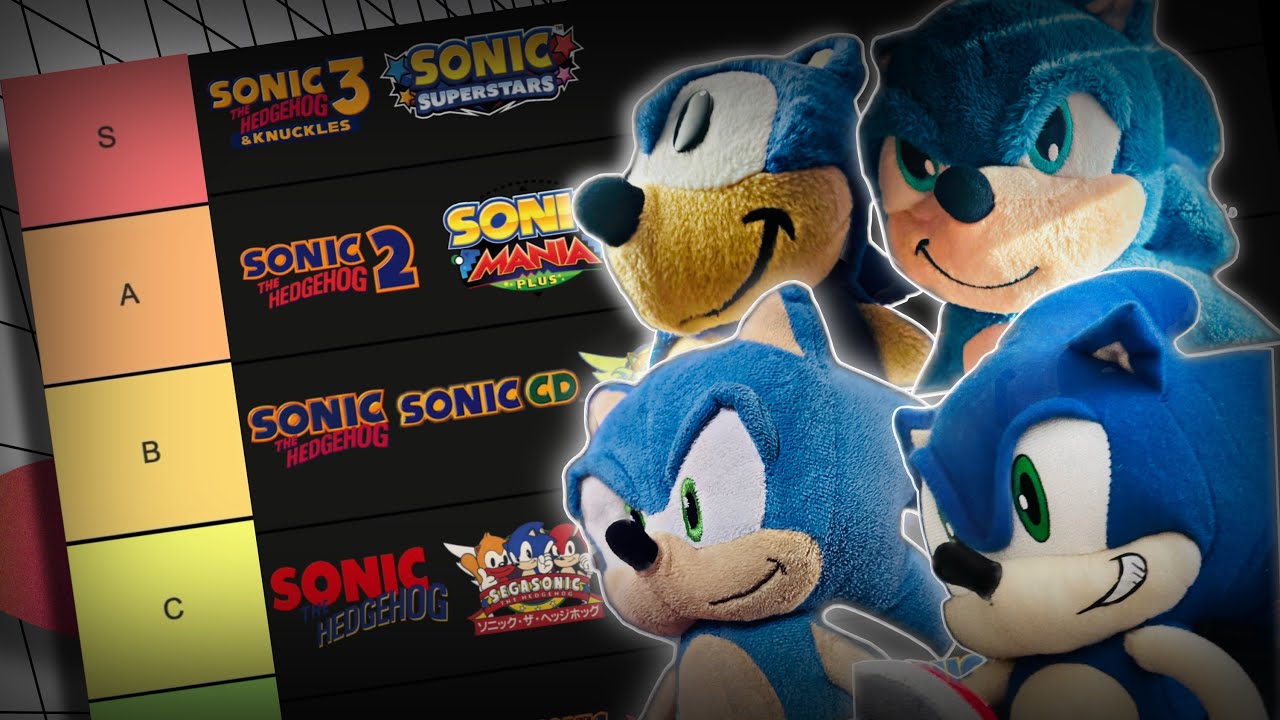 4 Sonic’s 1 tier list CLASSIC SONIC GAMES TIER RANKING - YouTube