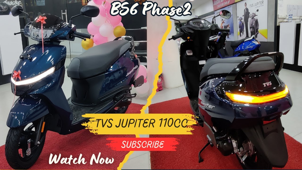 TVS Jupiter 110cc New Model Detailed Review - YouTube