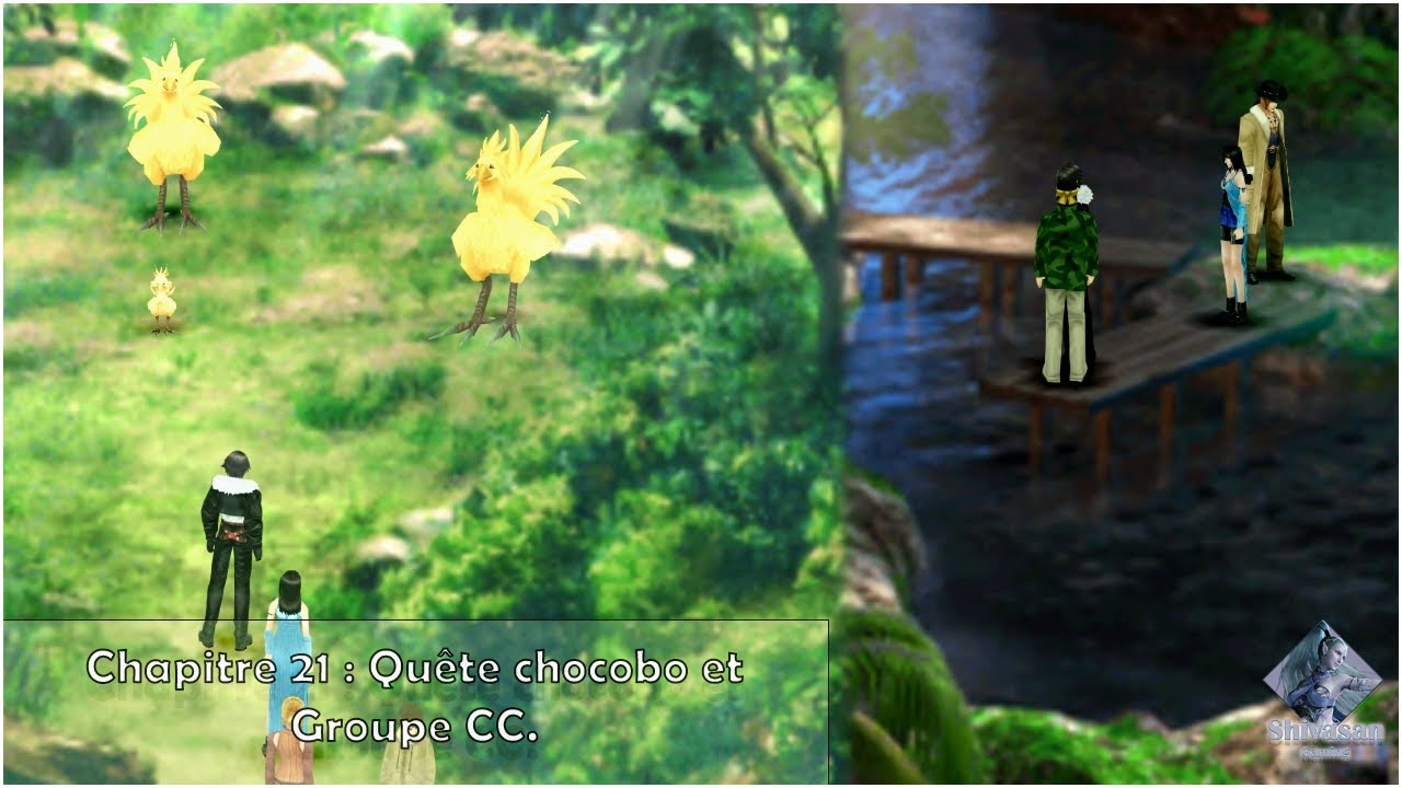 FFVIII 21 : Quête de chocobo et Groupe CC - YouTube