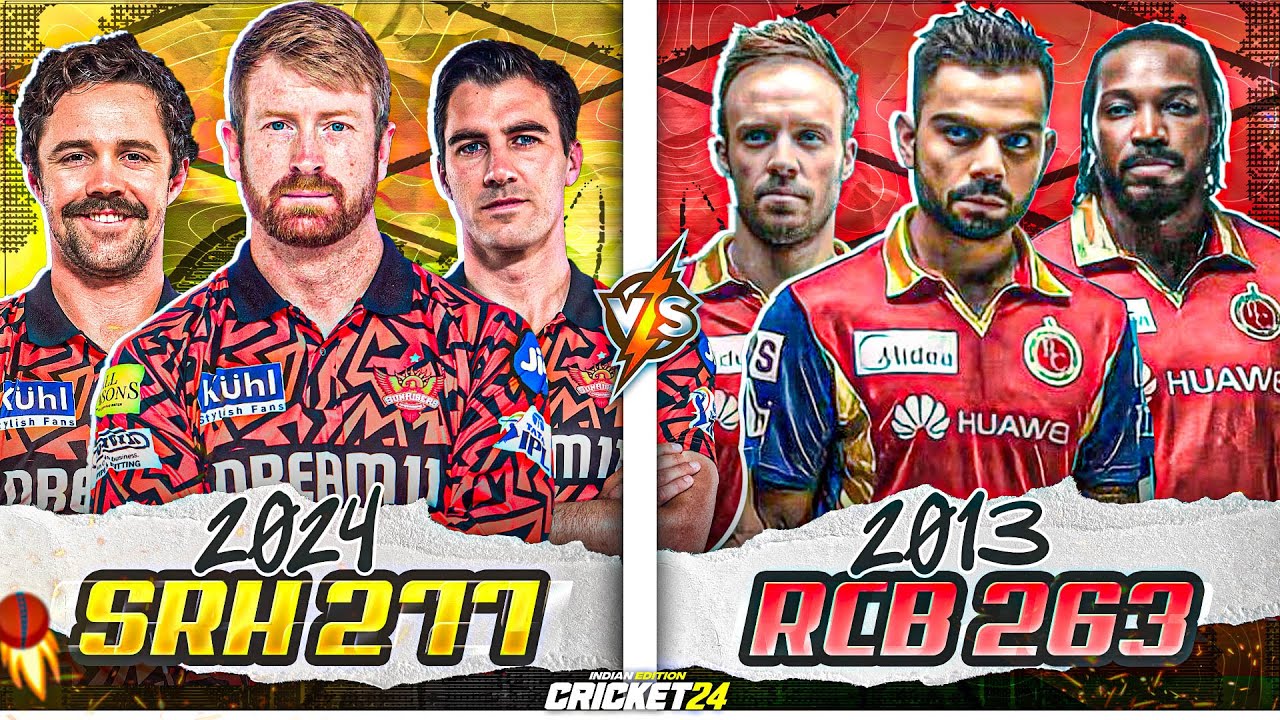 #6 : Travis HEAD -Heinrich KLASSEN Bashes RCB😰🫣 in RCB 263 vs SRH 277 ...