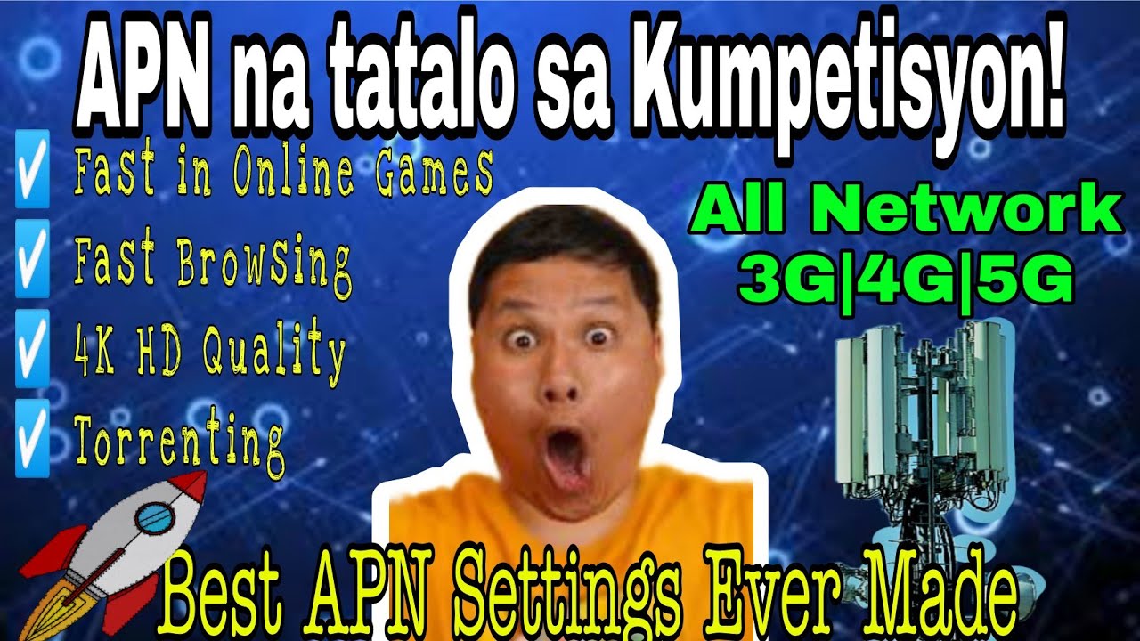 BEST Gaming APN Settings for all Network | October 2021 - YouTube