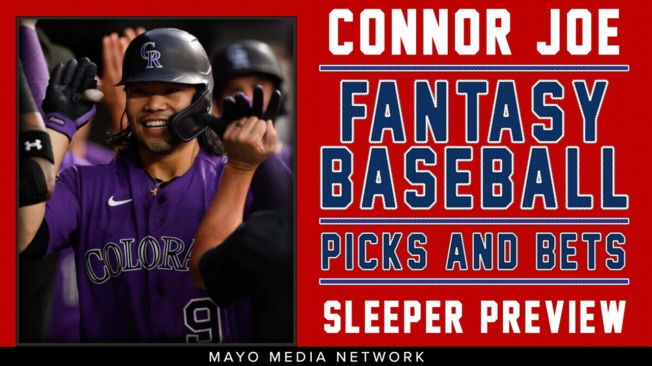 Connor Joe Sleeper Preview | Fantasy Baseball Sleepers | 2022 Fantasy ...
