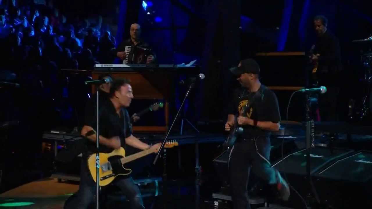 Bruce Springsteen and Tom Morello - The Ghost of Tom Joad - YouTube