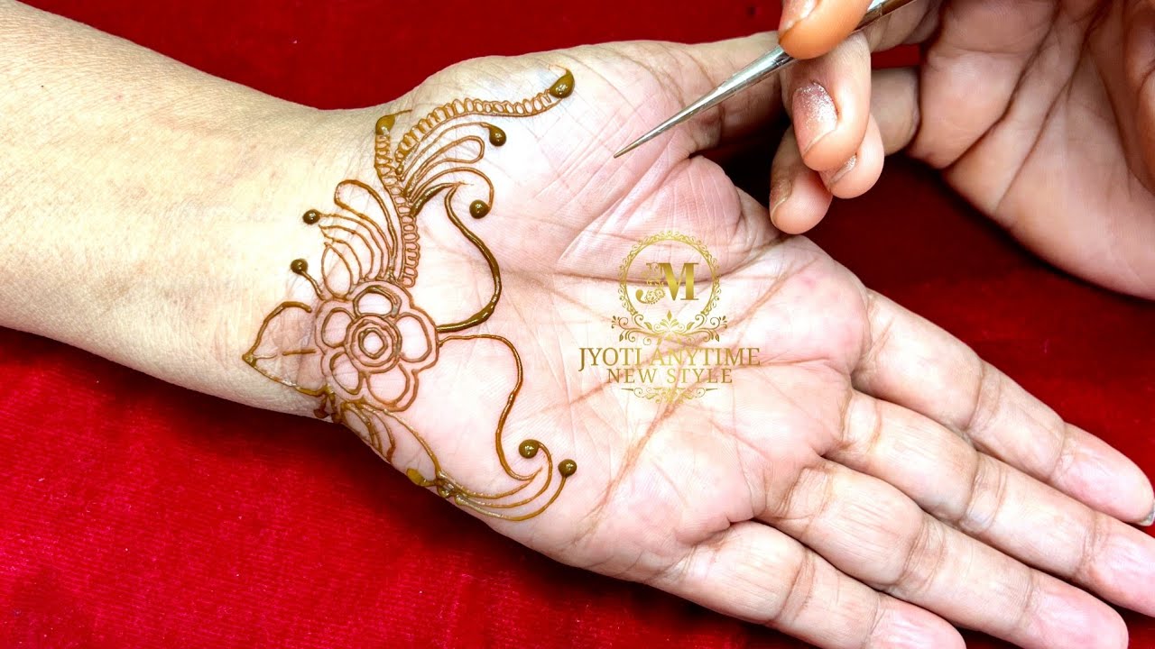 Simple Plam Mehndi Design | mehndi design | front hand mehndi design ...