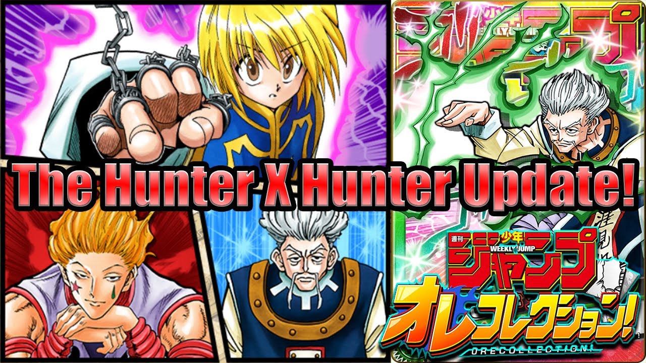JUMP ORE COLLECTION: The First Big Update! Its Hunter x Hunter! - YouTube