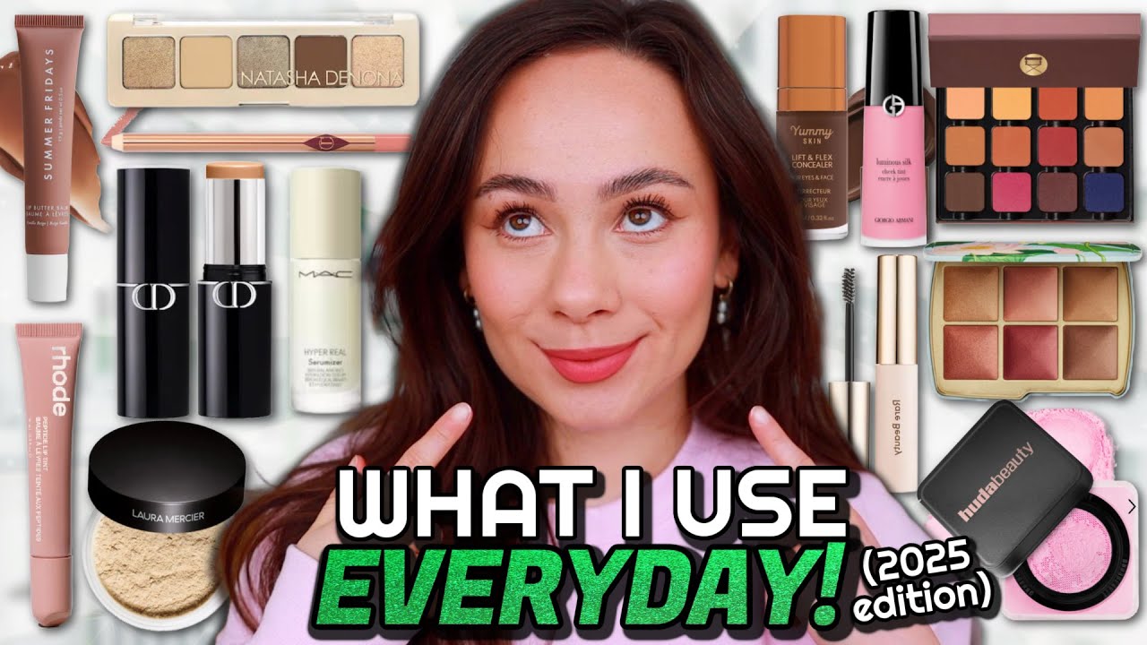THE BEST MAKEUP OF 2025 😉 I USED THESE EVERY SINGLE DAY - YouTube
