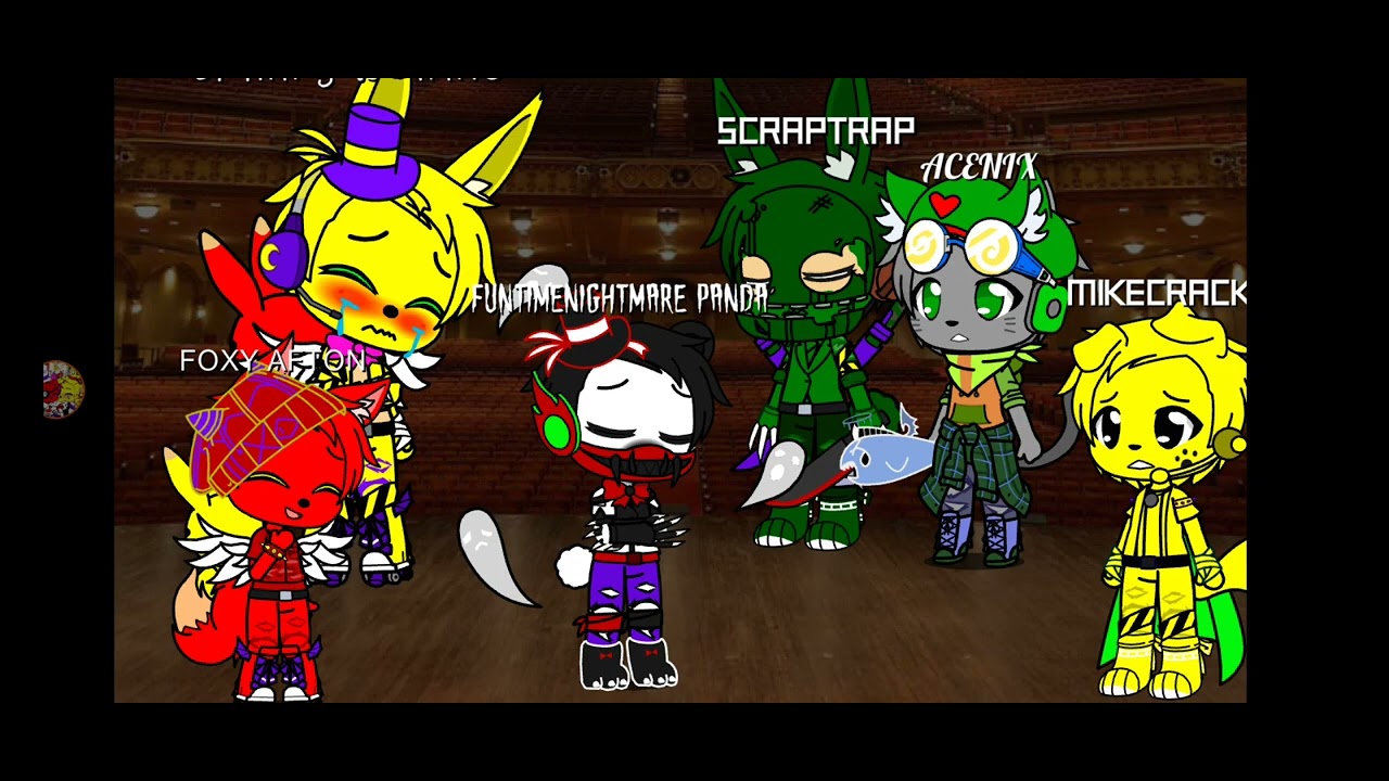 los compas y ALEXY en fredbear's family Diner - YouTube