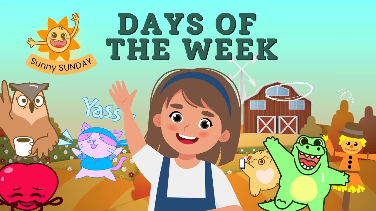 "Let's Learn the Days of the Week! Easy & Fun for Kids 📅"| # ...