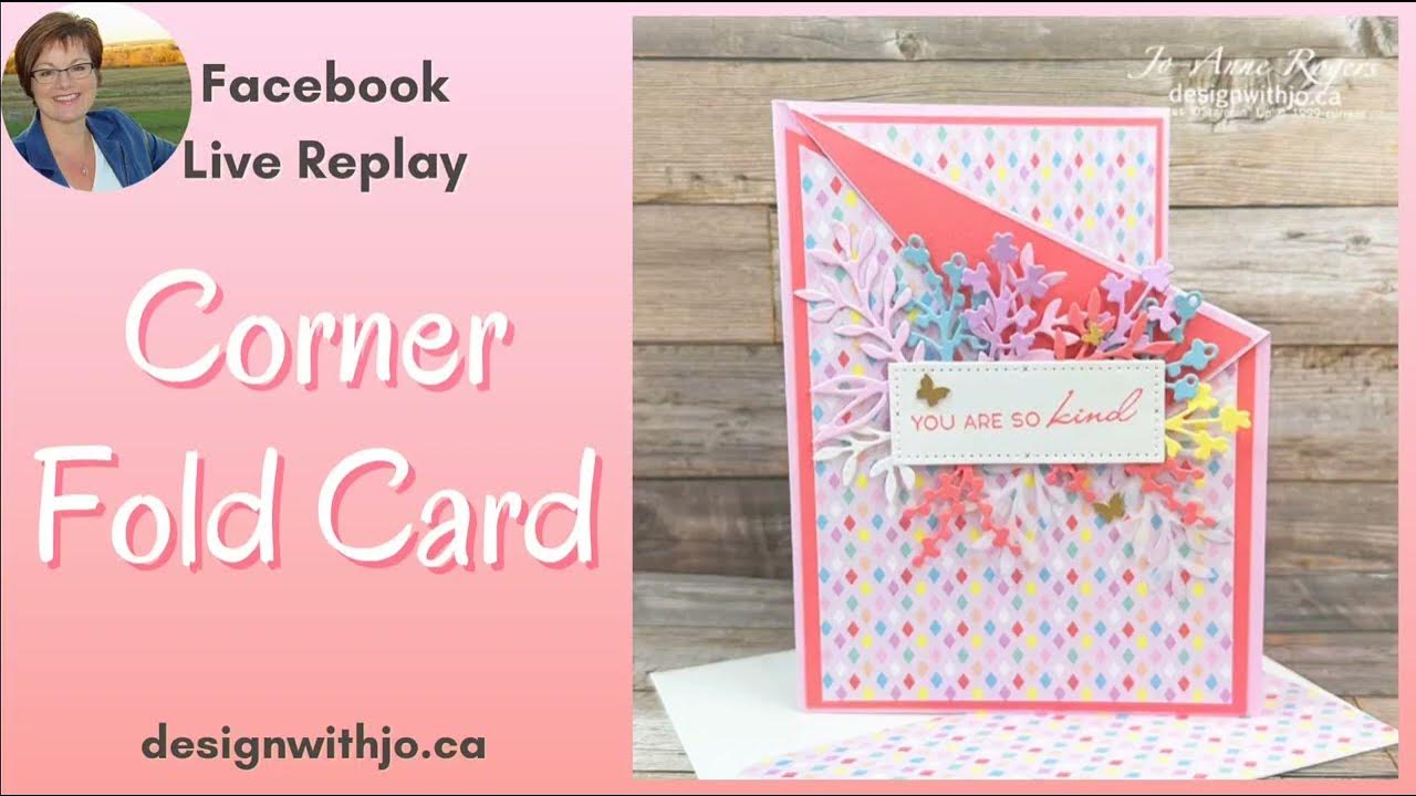 Corner Fold Card - YouTube