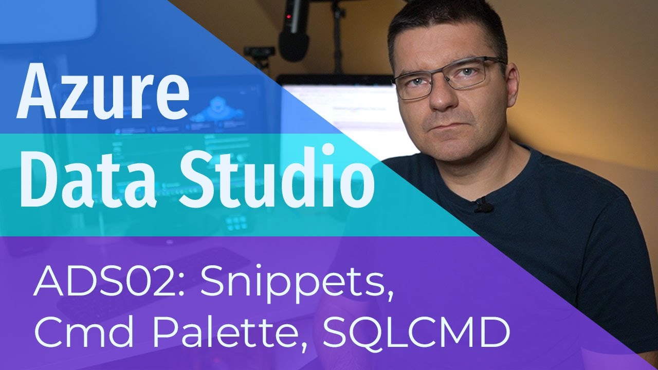 Azure Data Studio #2 | Edytor: Snippets, Command Palette, SQLCMD - YouTube