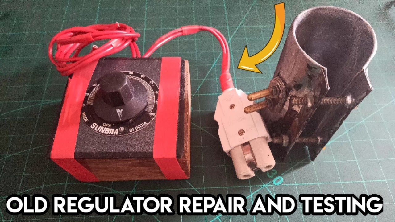OLD Regulator Repair and Testing Cleaning at Home - YouTube