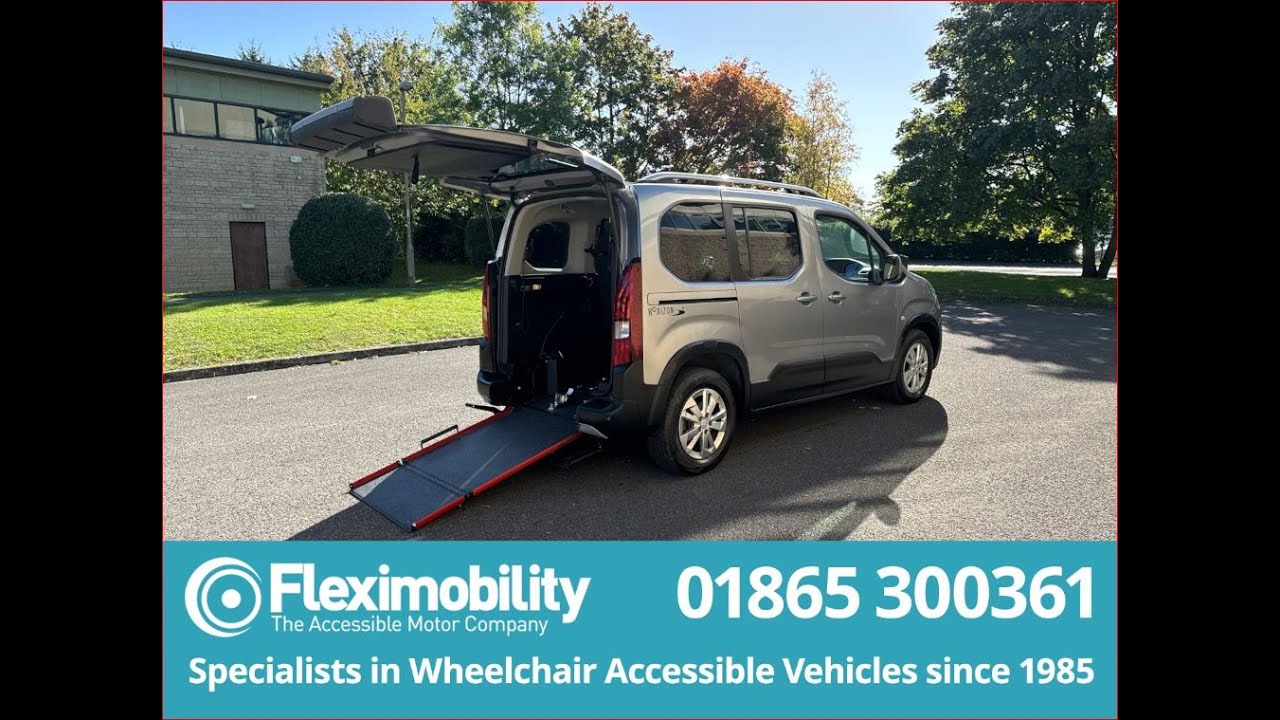Peugeot Rifter Wheelchair Accessible Vehicle SF19CLY - YouTube