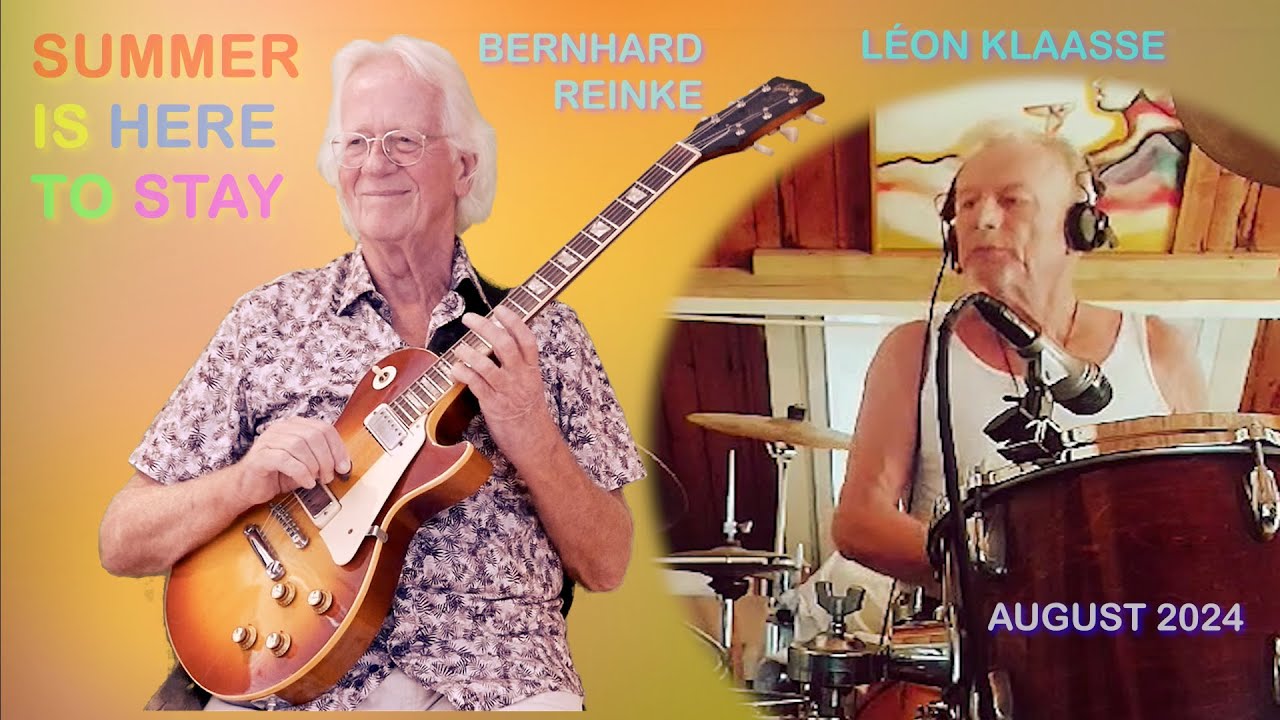Bernhard Reinke (1971 Gibson Les Paul DeLuxe) with Léon Klaasse "Summer ...