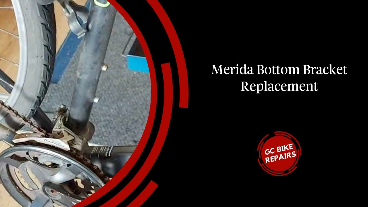 Merida Bottom Bracket Replacement - YouTube