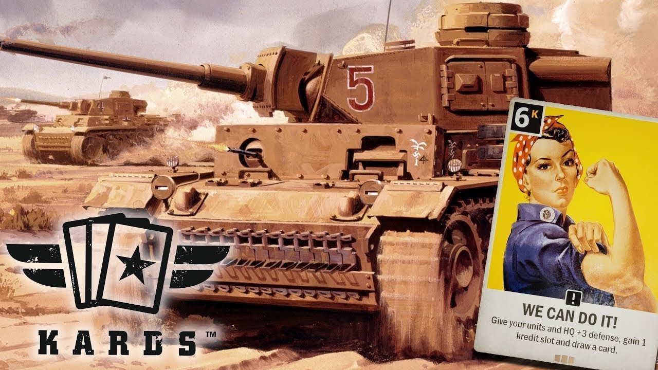 KARDS - The WWII Card Game (самоликвидация штаба противника) - YouTube
