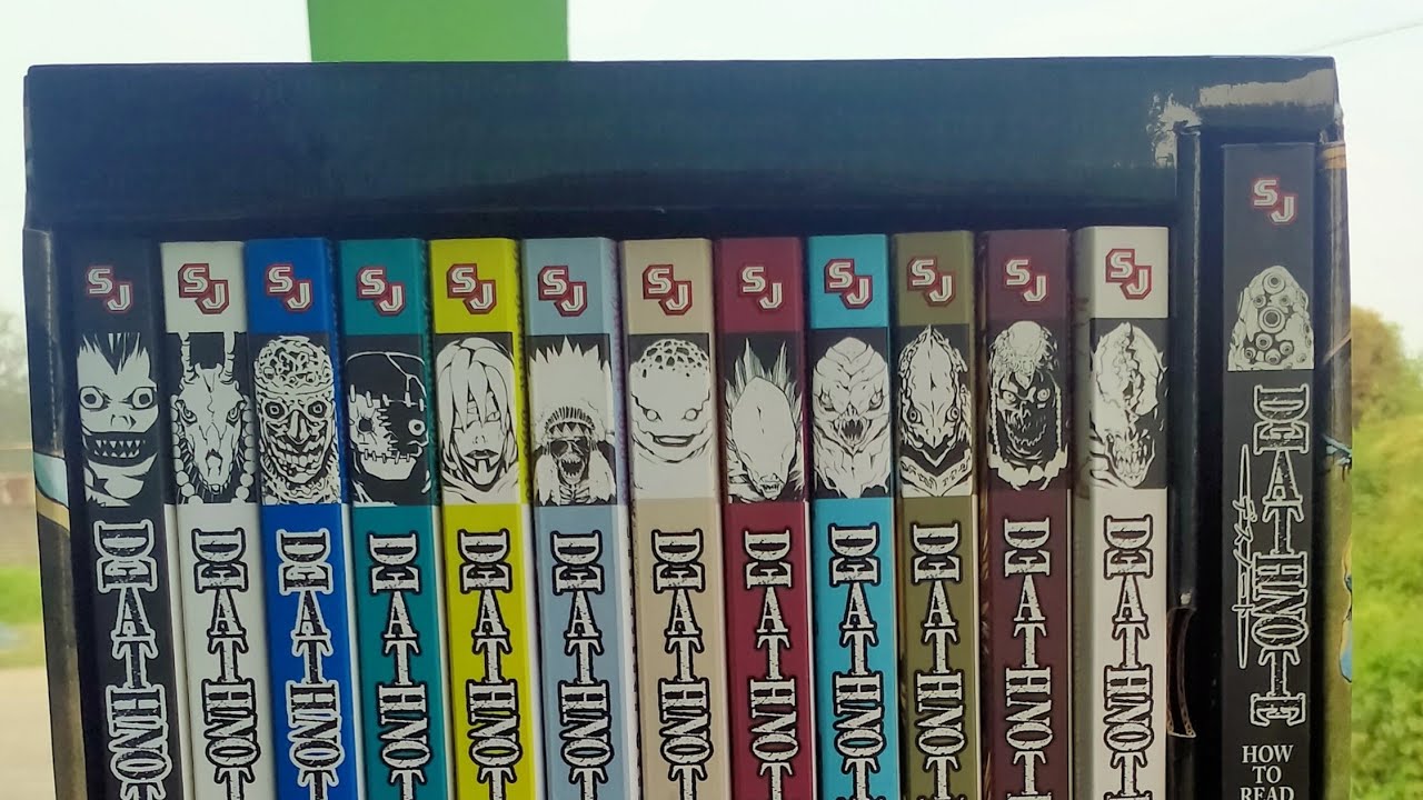 Death note manga box set unboxing and detail review about it - YouTube