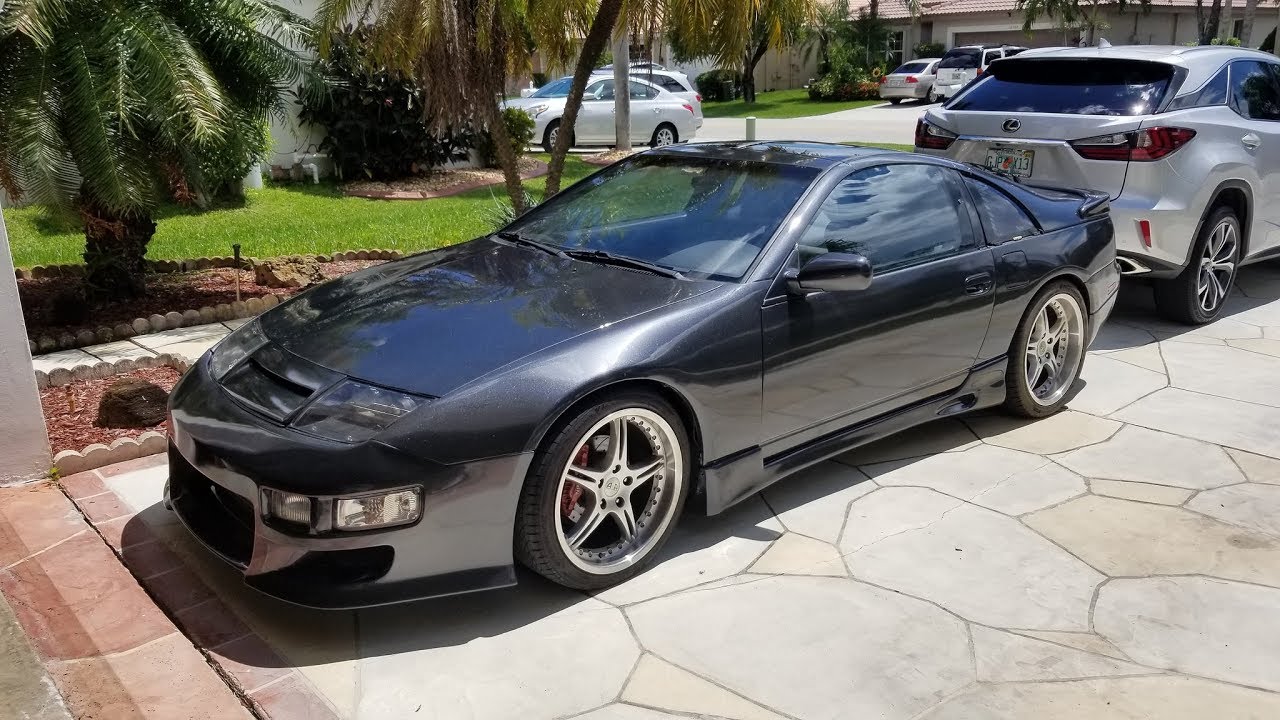 Painted my 300zx... looks so awesome! - YouTube