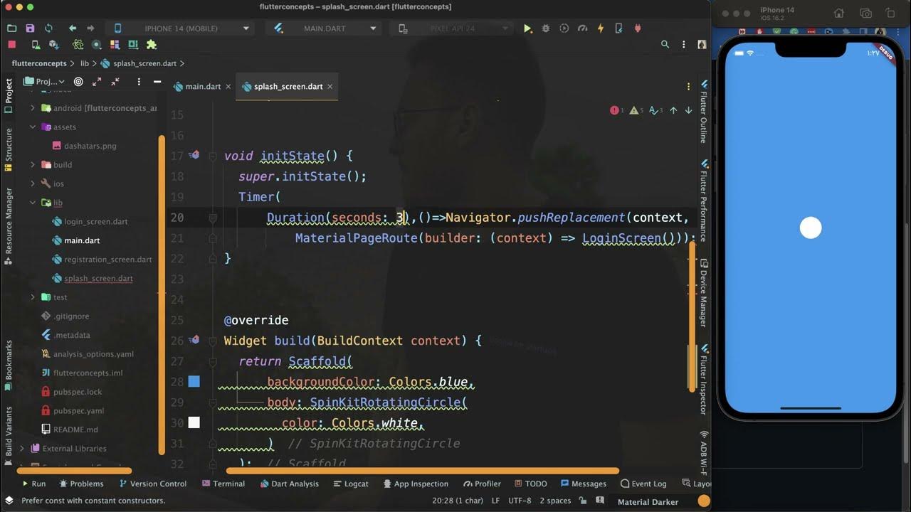 38 - Designing Splash Screen - YouTube