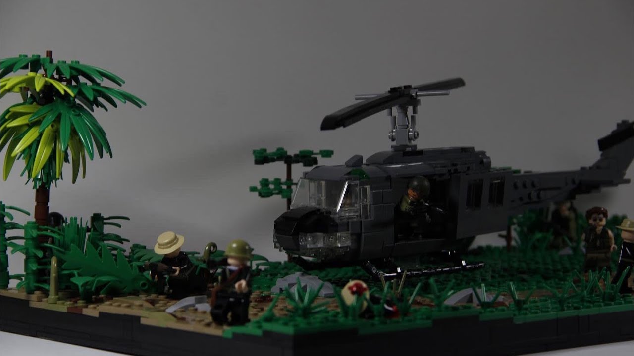Lego Vietnam War - Ambush On The LZ MOC - YouTube