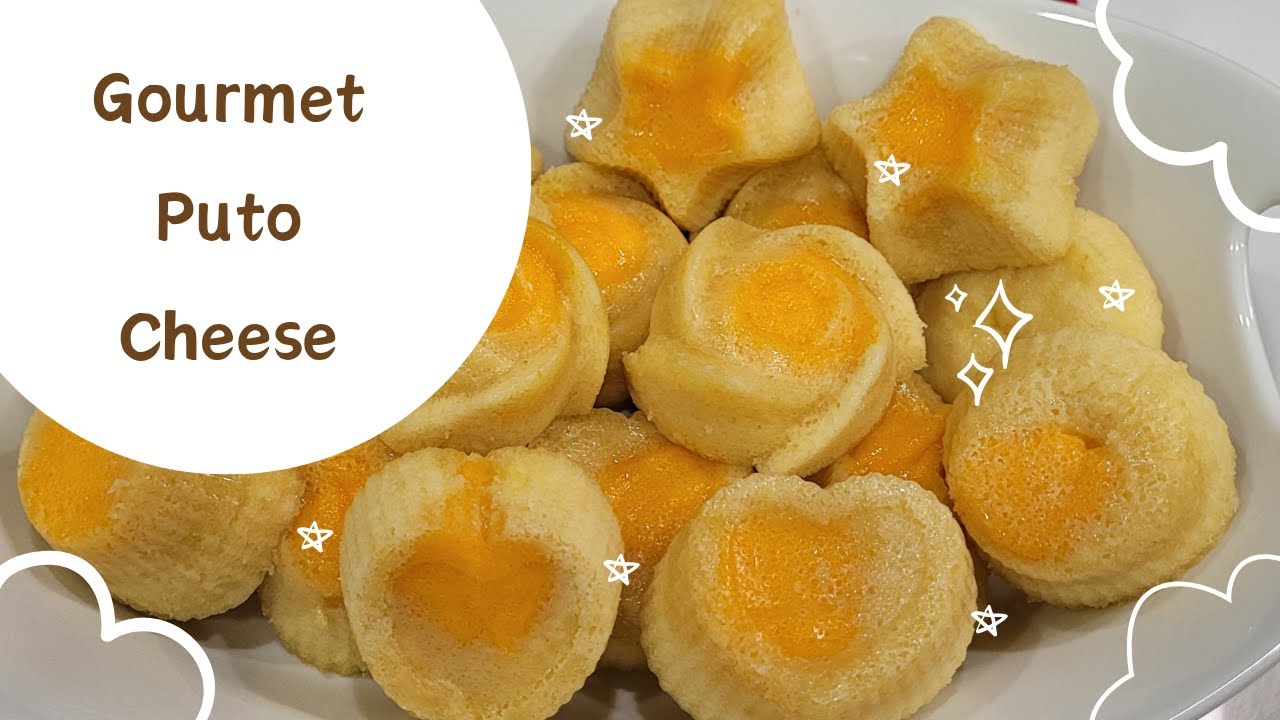 How to make Gourmet Puto Cheese | Easy Recipe | Mum Cor Channel - YouTube