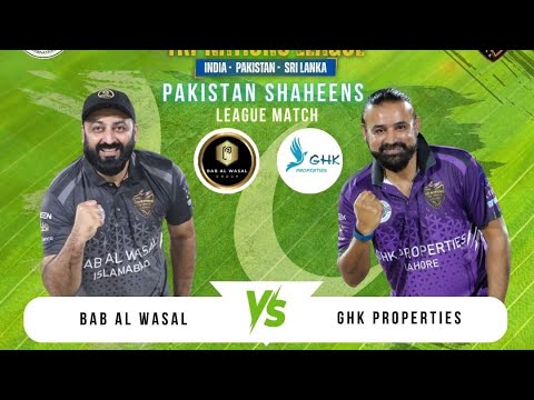 VPCI TRI NATION LEAGUE- GHK PROPERTIES vs BAB AL WASAL - YouTube