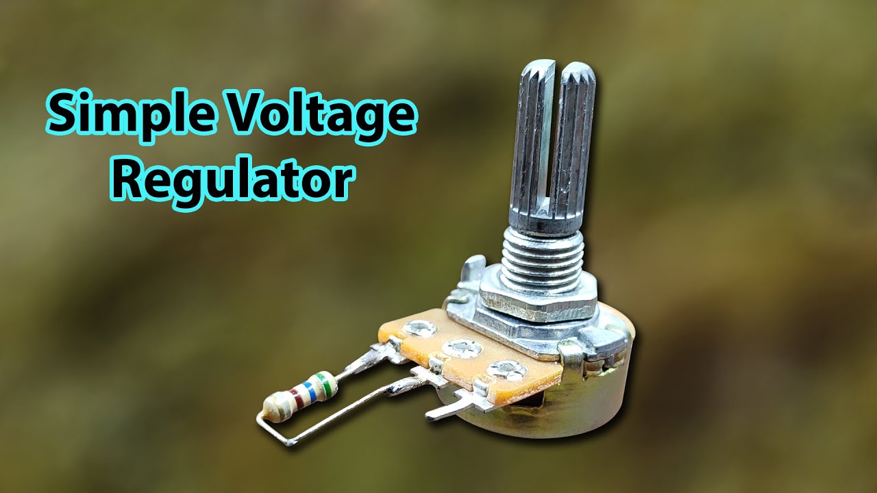 How To Make Adjustable Voltage Regulator Circuit (Full Tutorial) - YouTube