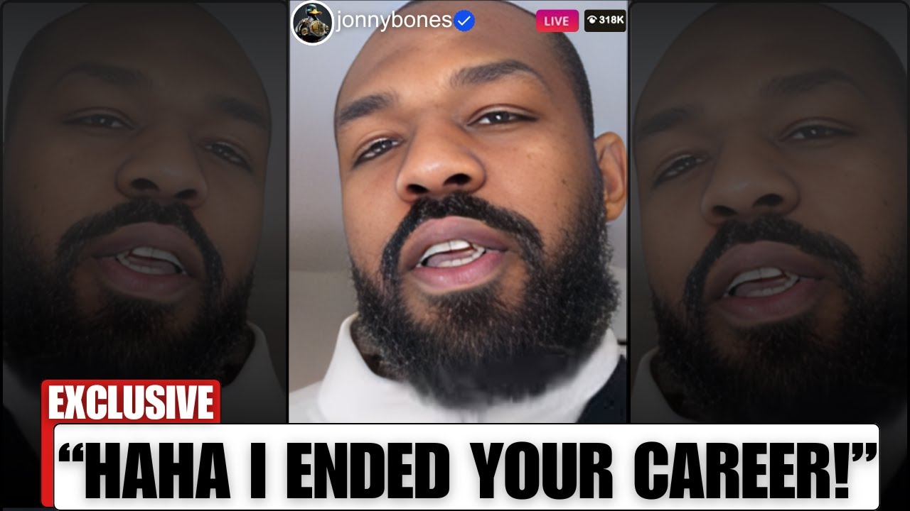 "I’M DONE FIGHTING!" Jon Jones SHOCKS Fans With Retirement – No ...