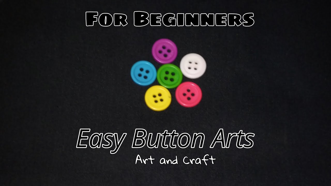 Easy Button Arts | Art For Beginners | Art and Craft - YouTube
