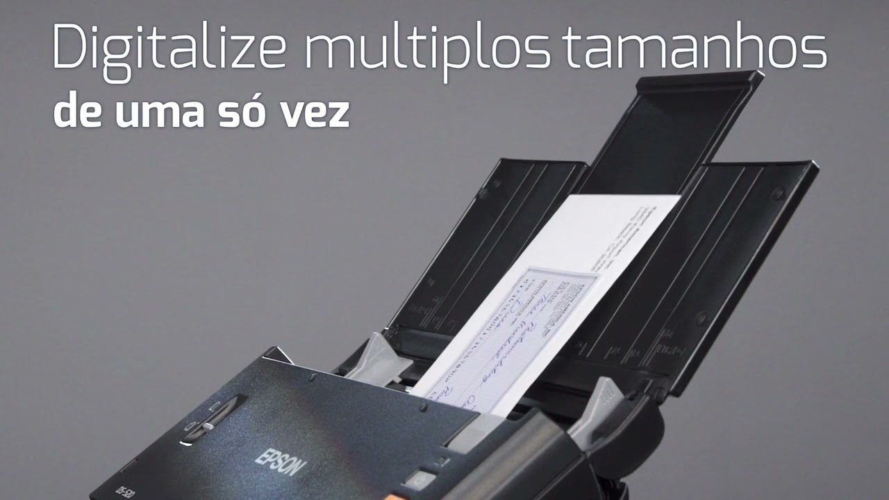Scanner Epson WorkForce Ds 520 - YouTube
