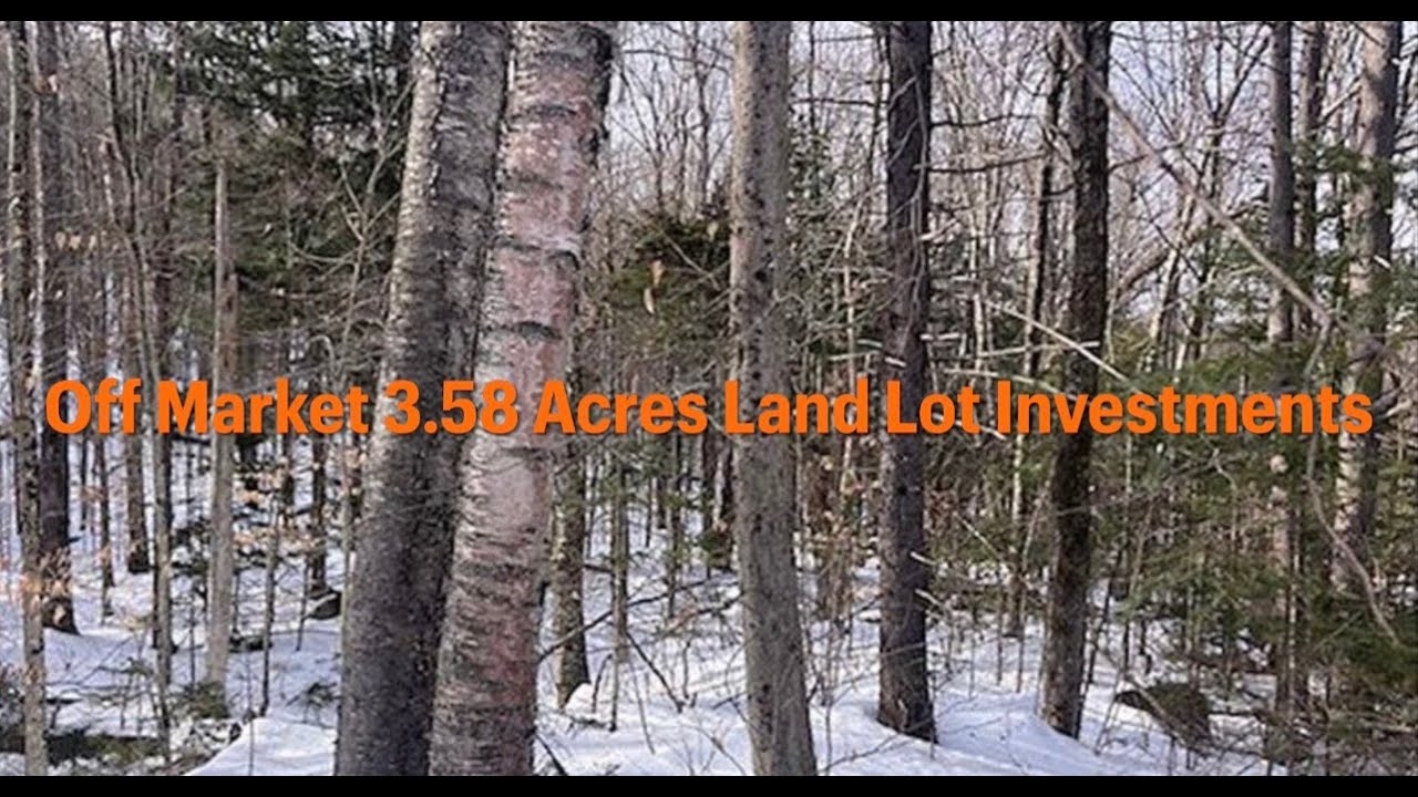 2024 Off Market 3.85 Acres Land Lot Real Estate Investing Opportunity ...