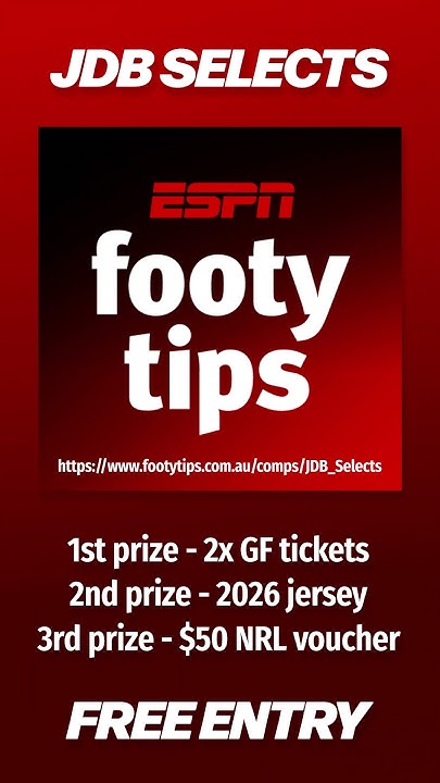 JDB SELECTS TIPPING COMP 25 - YouTube